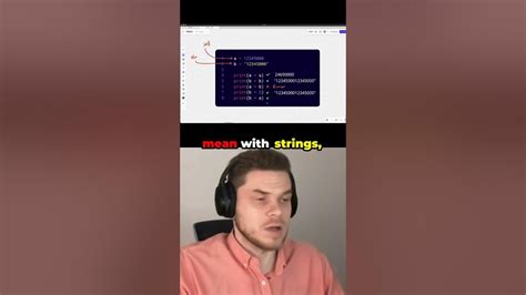 Strings Vs Integers Youtube