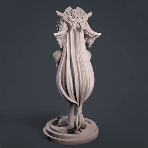 Yae Miko Bust 3d Printing Model Stl Yae Miko Bust 3d Printing Model Stl