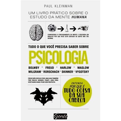 Livro Tudo O Que Você Precisa Saber Sobre Psicologia