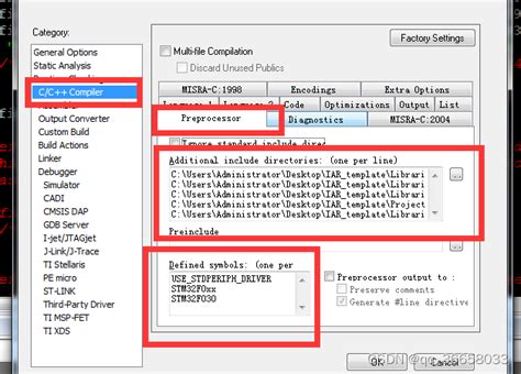 Iar上新建工程stm32f030stm32f030 Pack Csdn博客