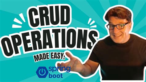Crud Operations With Spring Data And Spring Jdbc Springboot Mysql