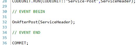 Event Request Codeunit 5979 Onafterpost · Issue 340 · Microsoftalappextensions · Github