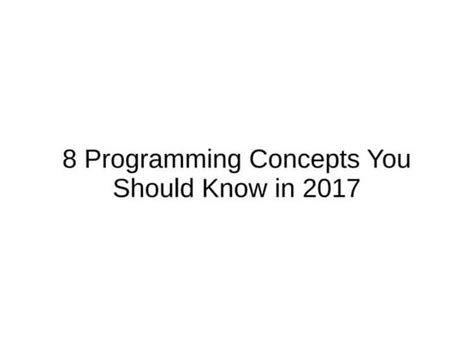 Good Programming Ppt
