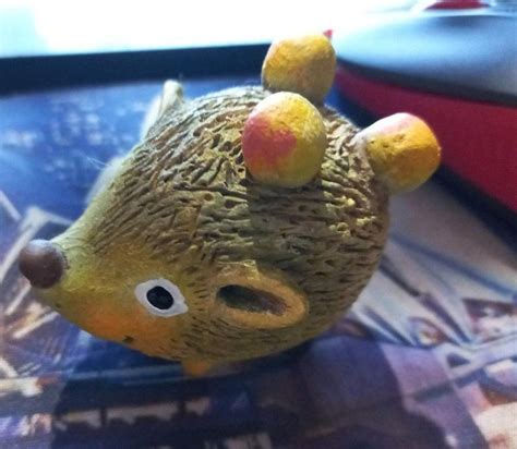 Фигурка статуэтка еж ежик керамика ручная работа — цена 299 грн в каталоге Статуэтки Купить