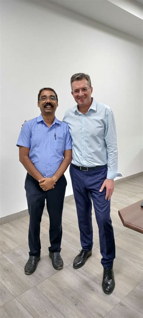 Ajithkumar P On Linkedin Felt So Happy To Be A Part Of This Visit