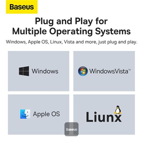 Baseus Lite Series Port Type C Hub Adapter USB A To USB White Baseus