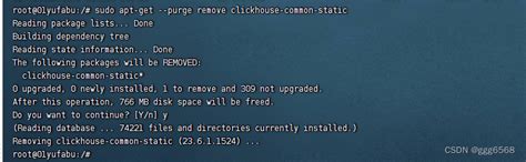 ubuntu命令卸载软件clickhouse（包含安装 也总结了一下数据导入） clickhouse卸载 csdn博客
