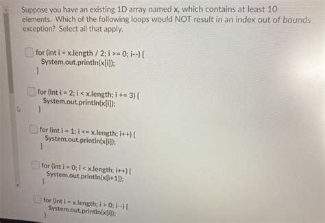 Solved Suppose You Have An Existing 1d Array Named X Which