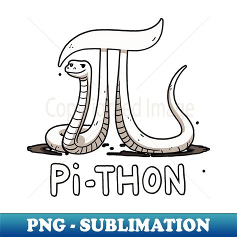 Pi Thon Pi Python Png Sublimation Digital Download Defyi Inspire