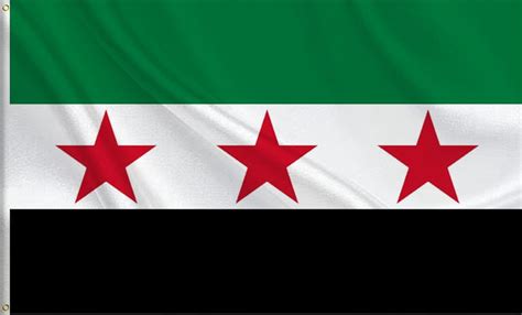 Tocrtsv Free Syrian Army Flag 4x6ft Army Of Syria Banner
