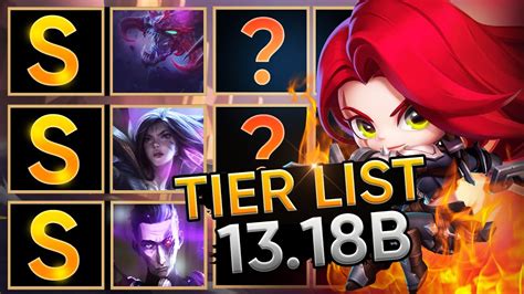 Best Tft Comps Guide For Set 9 5 Patch 13 18b Teamfight Tactics Tier List Youtube