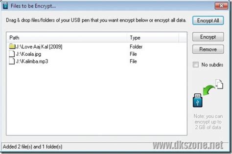 Secure Your USB Flash Drive Stick Data Files Using Encryption