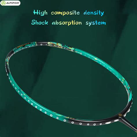 Alpsport 4u Badminton Racket Peacock Alp Sport