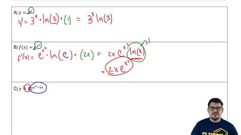Derivatives Of Exponential Functions YouTube