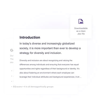 Use Our Tool To Create Your Dei Strategy In Minutes