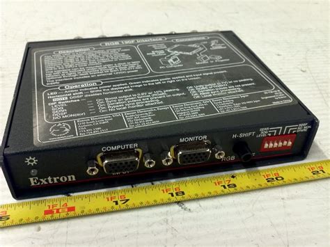Extron Rgb 190f Computer Video Interface Computer Accessories Bmi Surplus