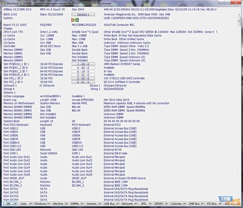 System Information Viewer İndir Ücretsiz İndir Tamindir
