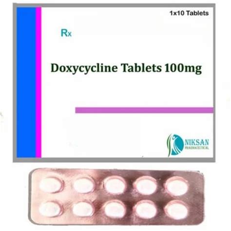 Doxycycline Tablet 100 Mg At ₹ 700 Box Doxy Tablets In Ahmedabad Id