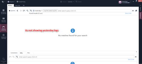 Solved Not Able See The Old Logs Without Log Indexing Check Point