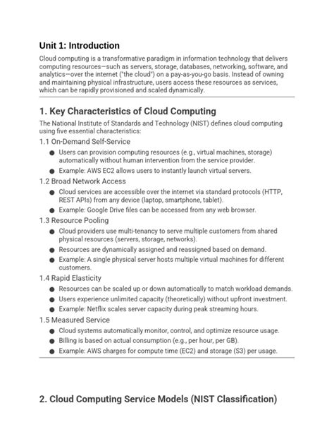Introduction To Cloud Computing Concepts Pdf Parallel Computing