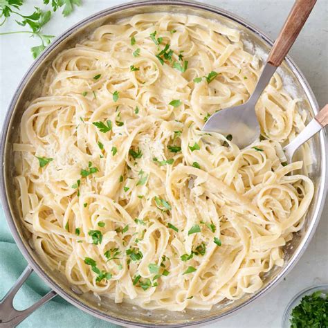 Fettuccine Alfredo Ingredients