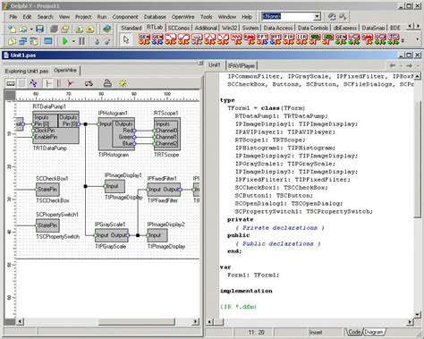 Mitov Software Screen Shots For Openwire