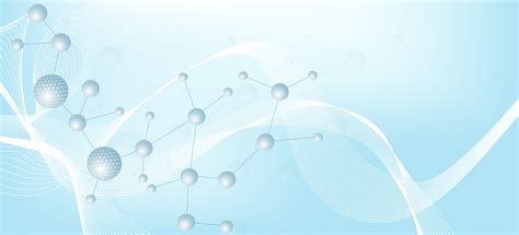 Structure Molecule And Communication Dna Atom Vector Image