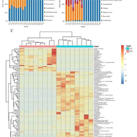 Ancom Generated Volcano Plots Showing Differentially Abundant Features