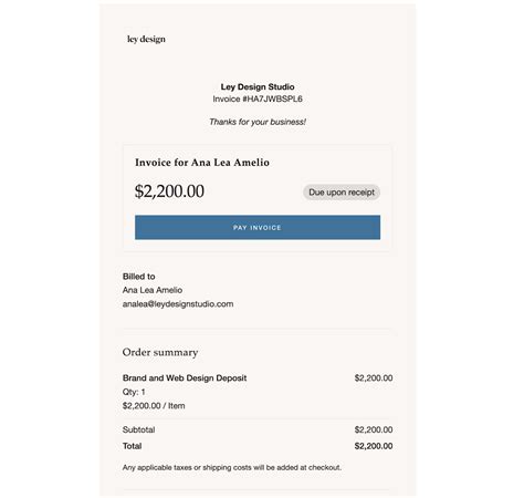 How To Send Invoices Through Squarespace