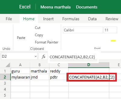 2 formas de combinar columnas en Excel combinando células Correo Total