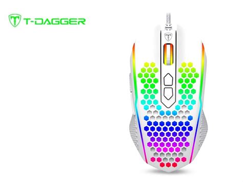 T DAGGER MOUSE GAMER TGM310WRGB IMPERIAL WHITE