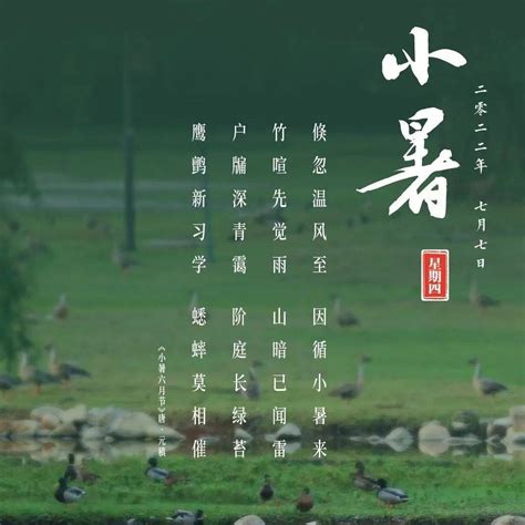今日小暑小暑至盛夏始 经开区 北京 温风至