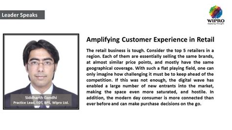 Wipro Digital Operations And Platforms On Linkedin What The Retail Industry Needs In Order To