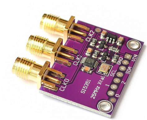 Si5351 Clock Generator Electronica Microboards Programmeren
