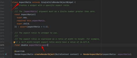 Package Flutter Widget AspectRatio Final Double AspectRatio Paint