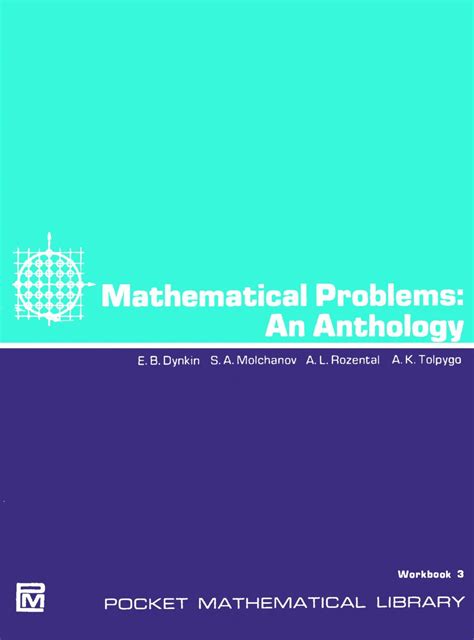 Mathematical Problems An Anthology Pocket Mathematical Library Work Book 3 Dynkin Et Al