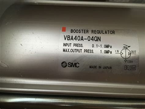Vba40a 04gn Smc Stock Booster Regulator Provide Stock Of