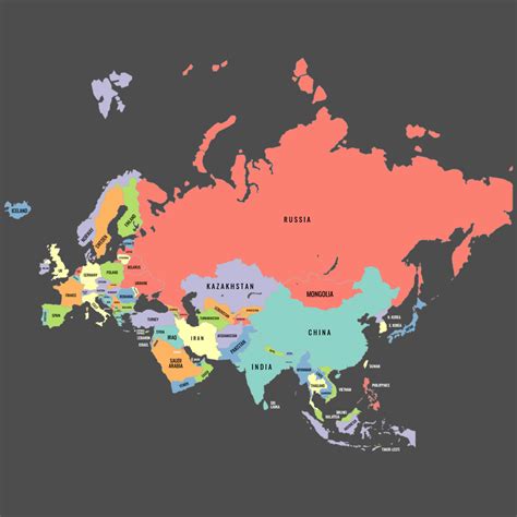Map Of Eurasia — Ultimaps