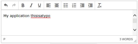 Browser Spellcheck For Tinymce Textarea In Webbrowser Control Wpf C