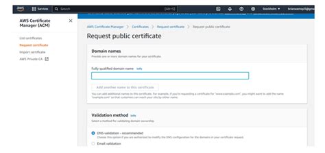 How To Configure Aws Certificate Manager For Ssltls Geeksforgeeks