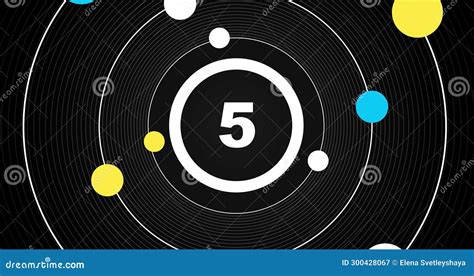 Countdown Timer From 10 To 0 Seconds In Realtime Modern Flat Design Of Countdown Animation On