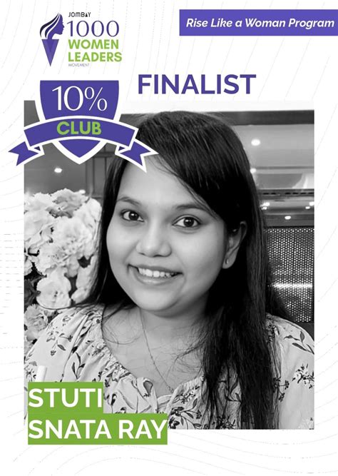 Jombay 1000womenleadersprogram Stuti Snata Ray