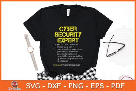 Funny Cybersecurity Definition Expert Computer Engineer Svg File So Fontsy