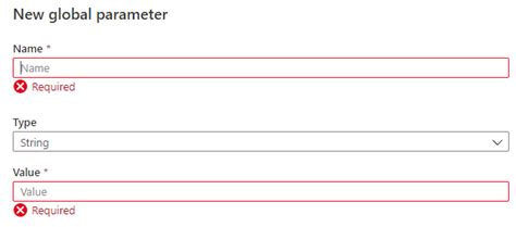 Microsoft BI Tools Using Global Parameters In Azure Data Factory