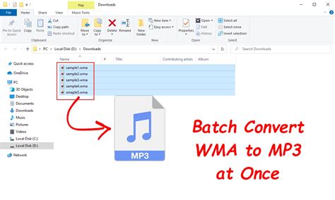 Best Way To Batch Convert WMA To MP In Seconds