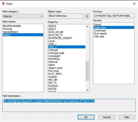 expression to pull information from block into bom assembly details autodesk community