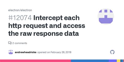 Intercept Each Request And Access The Raw Response Data · Issue