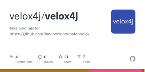 Github Velox4jvelox4j Java Bindings For Hongze Zhang