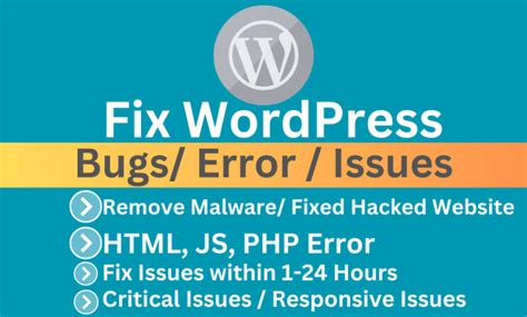 Fix Wordpress Issues Bug Critical Error Elementor Pro Website Expert
