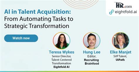 Ai In Talent Acquisition From Automating Tasks To Transformation